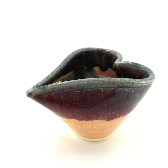 Lisa Howe | Art | Lisa Howe Stoneware Pottery Heart Shaped Bowl ...